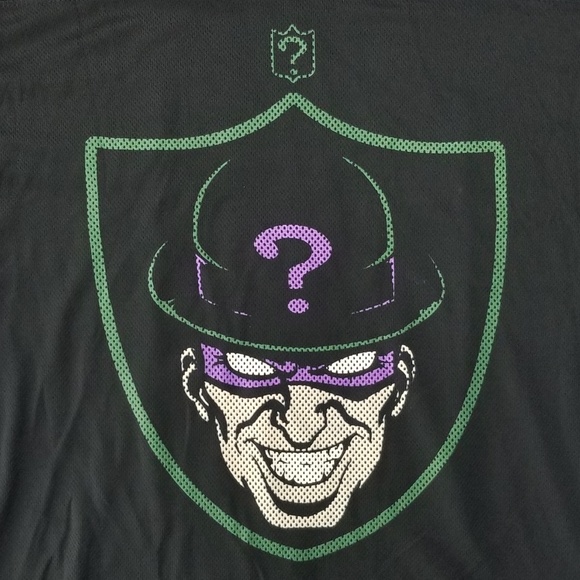 The Riddler | Shirts | The Riddler Sport Jersey Licensed Dc Comics ...